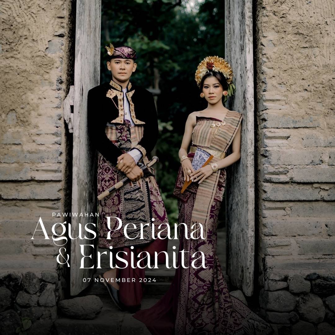 Pawiwahan Agus Periana & Erisianita - Undangan Digital Bali
