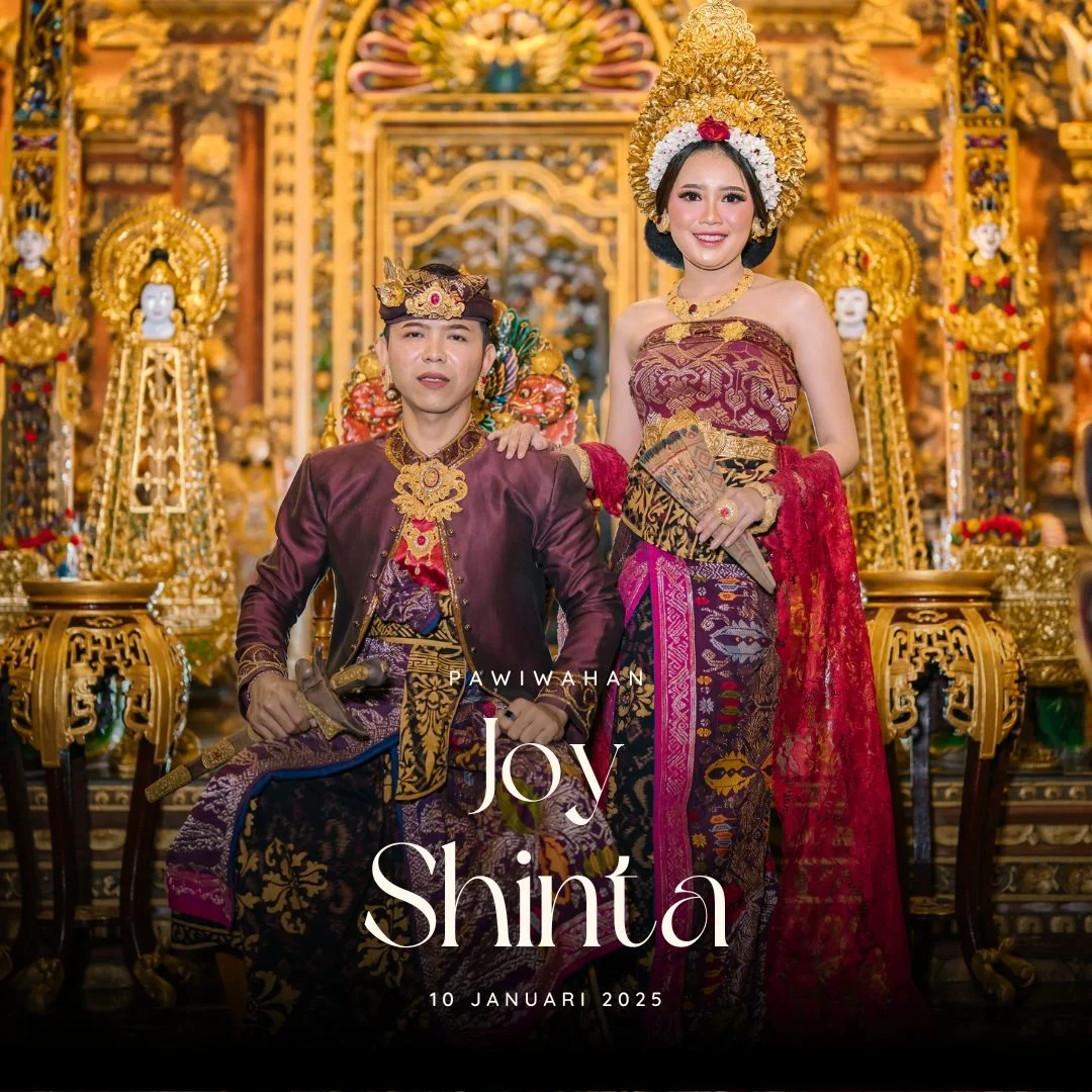 Pawiwahan Joy & Shinta - Undangan Digital Bali