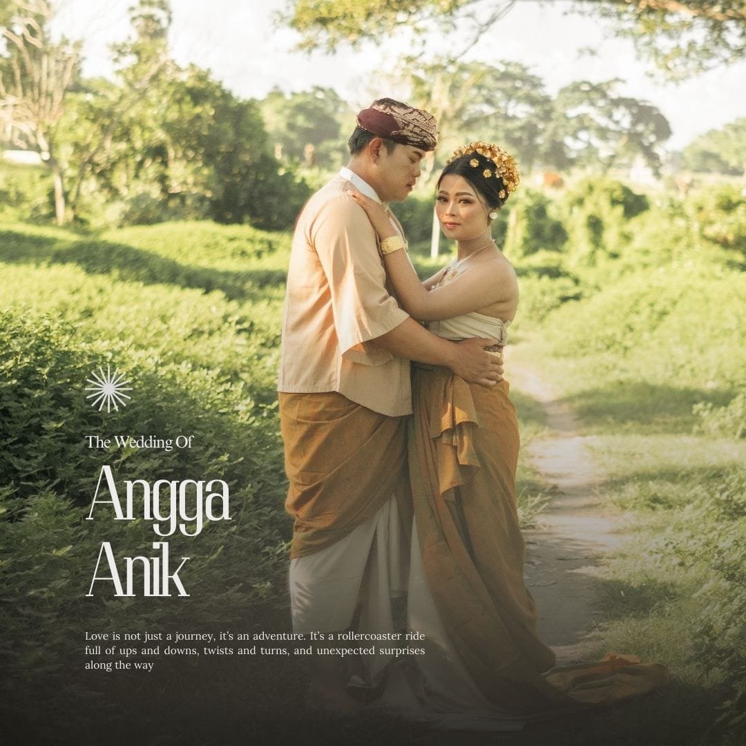 Pawiwahan Angga & Anik - Undangan Digital Bali